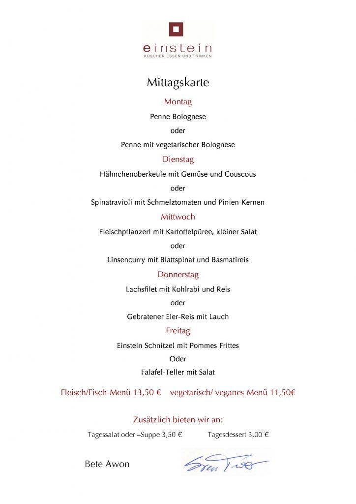 Restaurant Einstein München